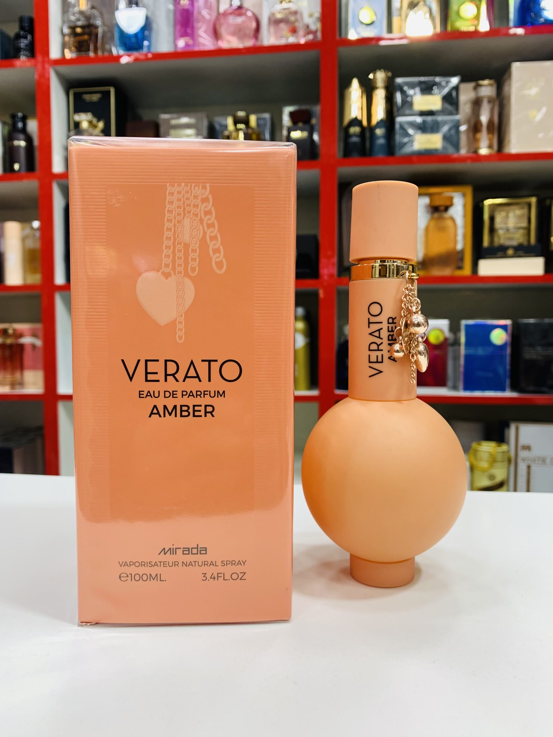 Mirada Verato Amber 100 ml Eau De Parfum Amber scent - BTY Services